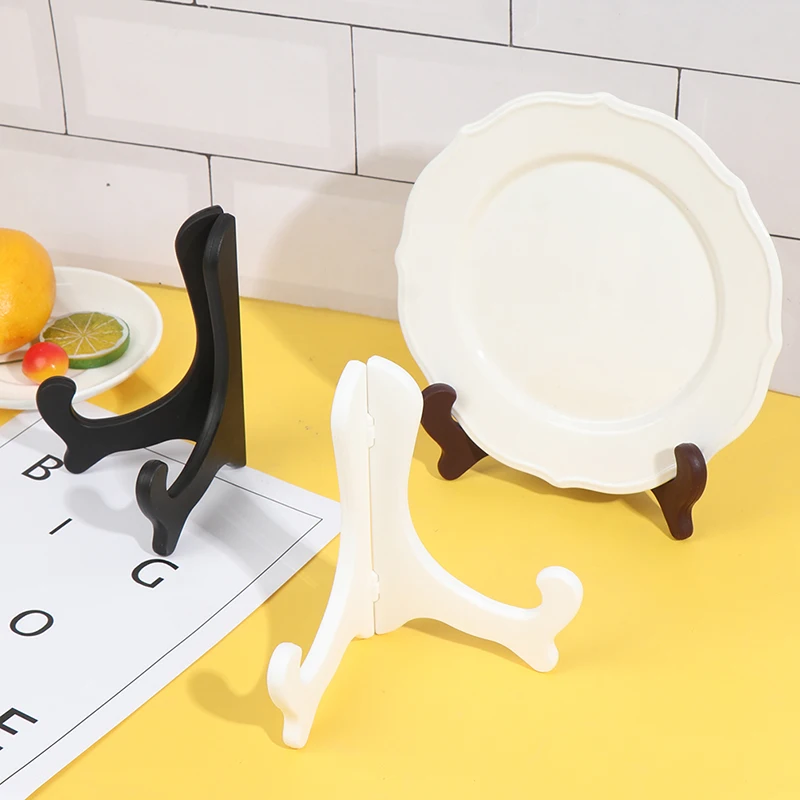 Folding Plate Rack Portable Easels Plate Holders Display Stand Stander ...