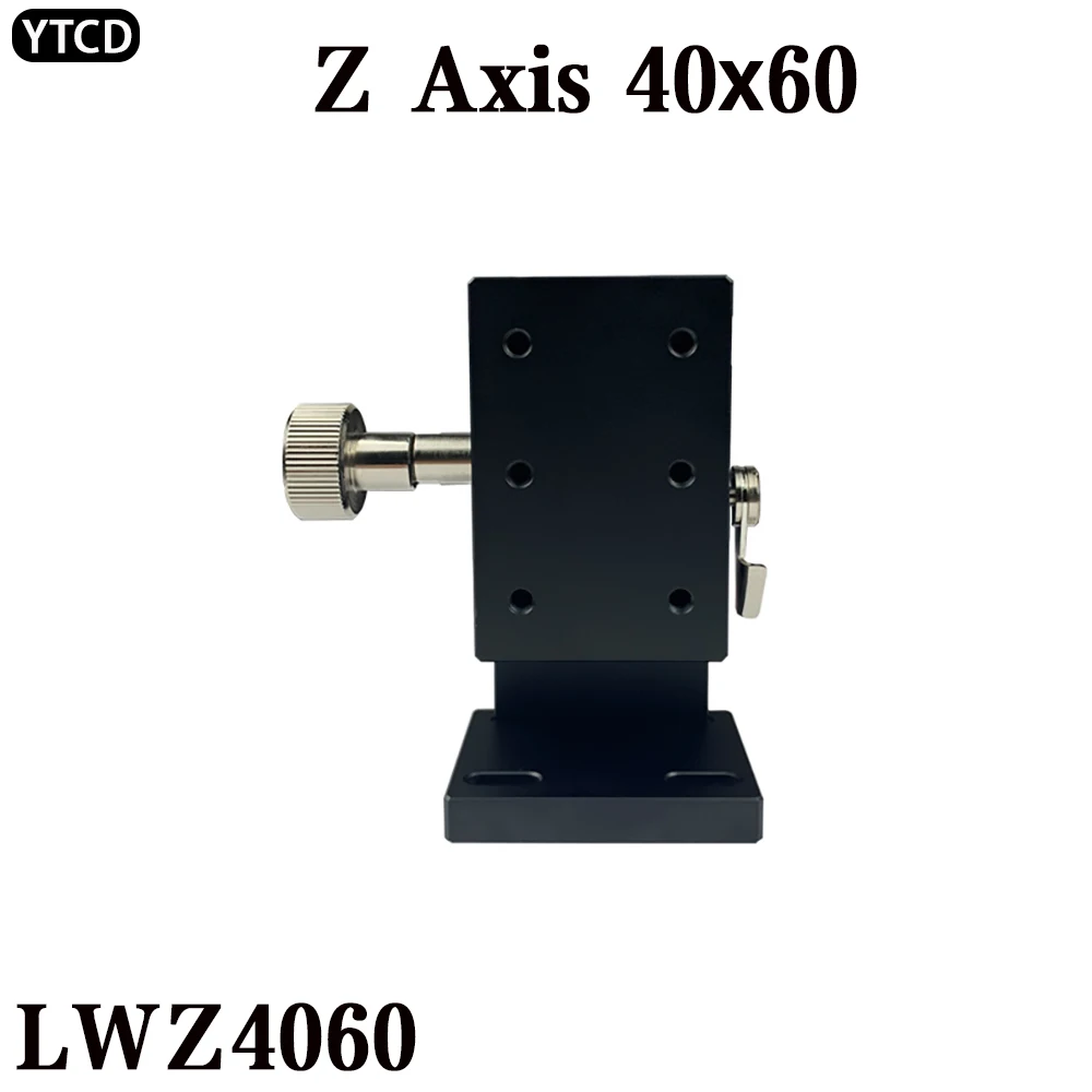 Z Axis LWZ4060 40*60MM Dovetail Groove Sliding Table Manual Platform ...