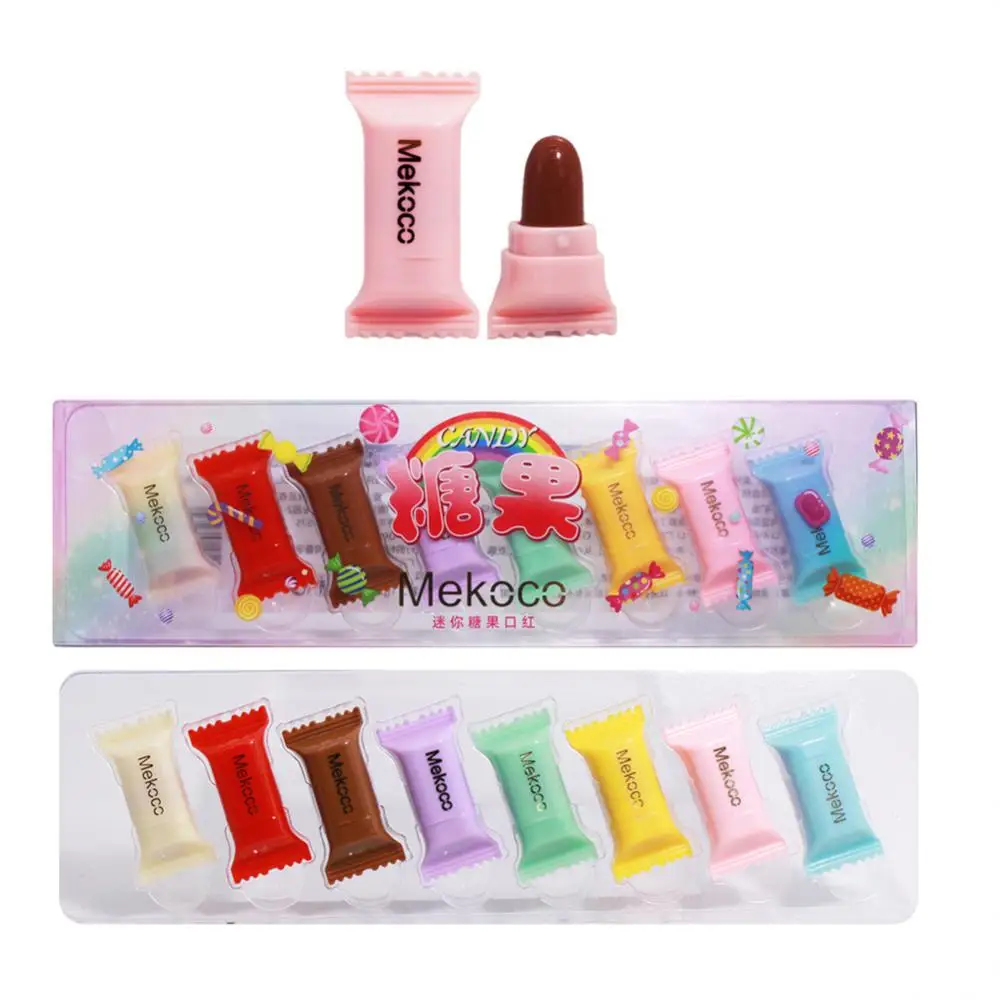 Mini Candy Matte Lipstick Set, Sexy Red Lip Tint, Velvet Lipsticks ...