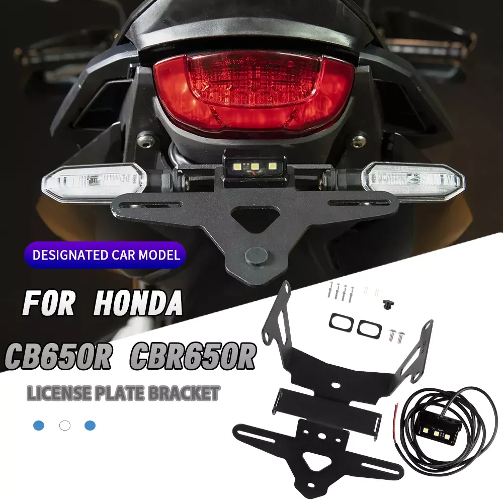 Motorcycle Accessories Honda Cb650r | Motorcycle License Plate Holder ...