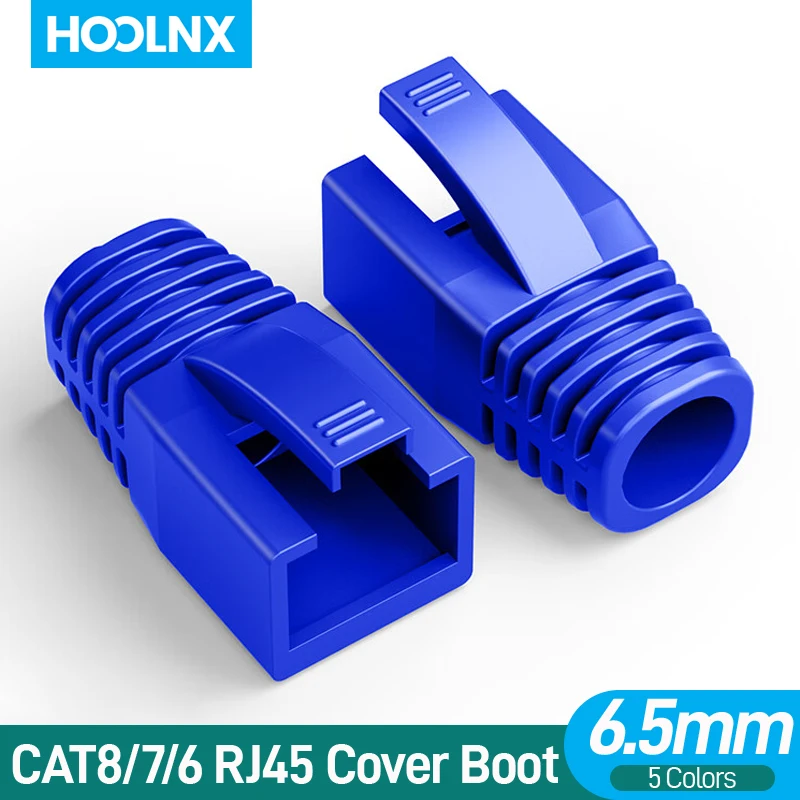 Hoolnx Rj45 Strain Relief Boots Ethernet Network Connector Plug Cover ...