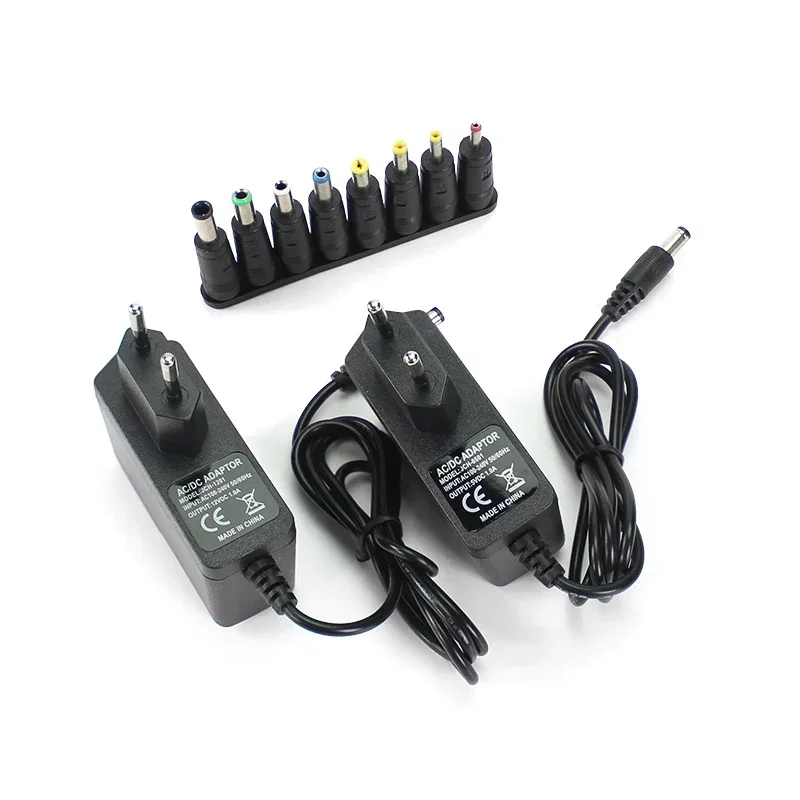 AC/DC 5V 12V 1A EU US Plug Adapter Power Supply Switch Power Charger ...