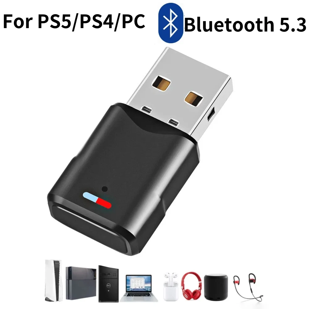 Bluetooth-Audio-Adapter-Wireless-Headphone-Adapter-Receiver-for-PS5-PS4 ...