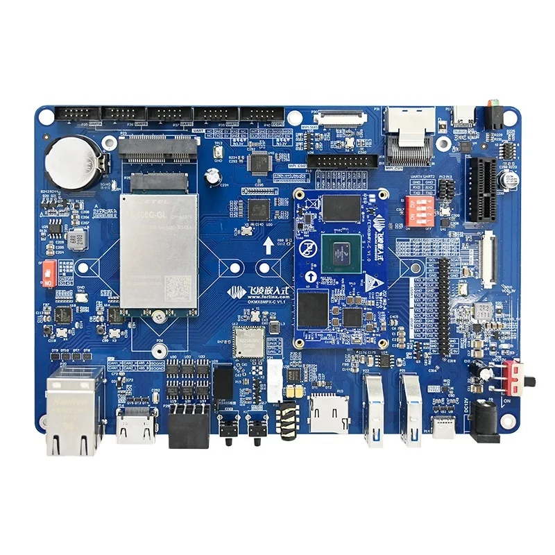 Low Cost IMX8 IMX8M Plus Cortex-A53/M7 Evk Linux5.4.7 Yocto Development Board Kit With 1GB ...