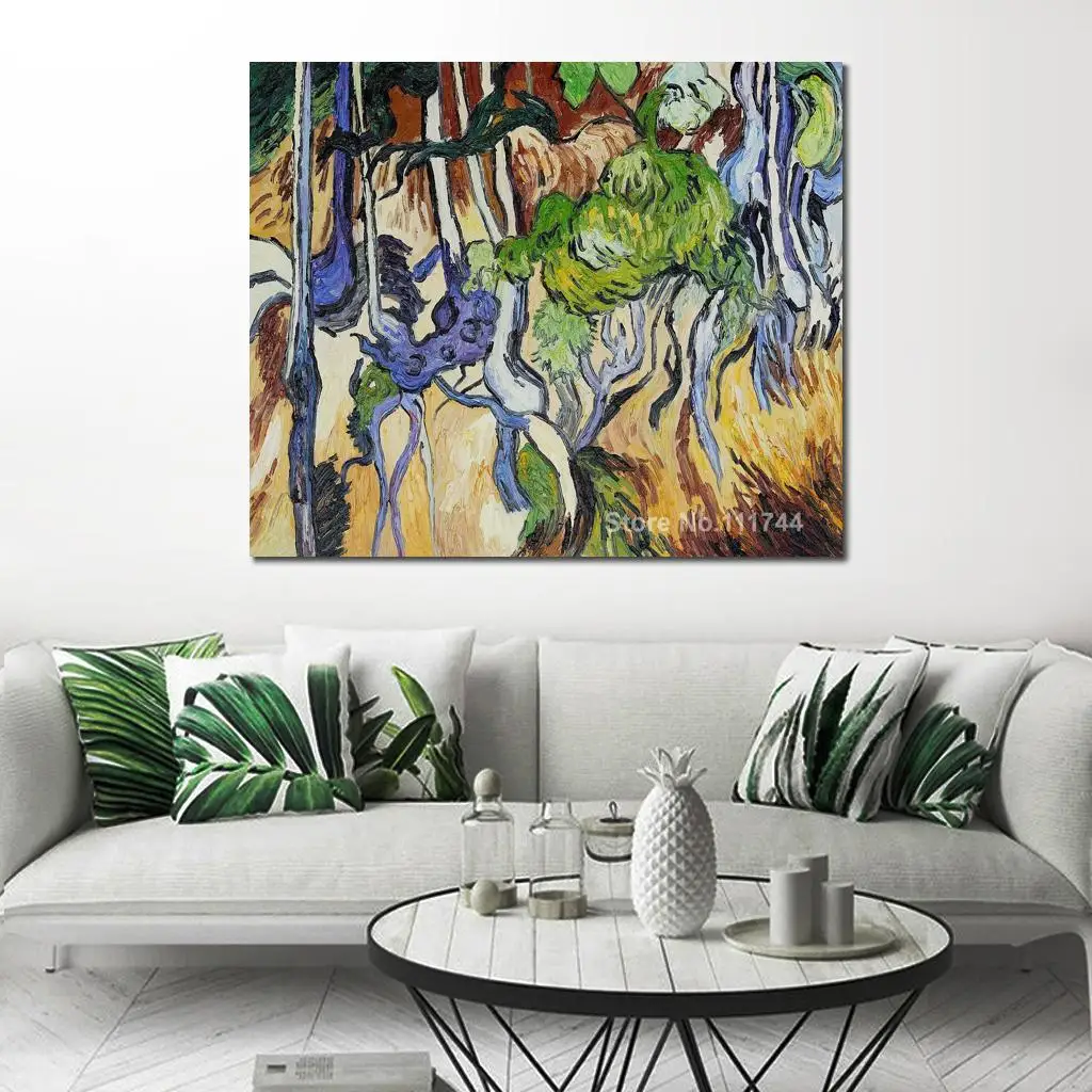 Tree Roots Vincent Van Gogh