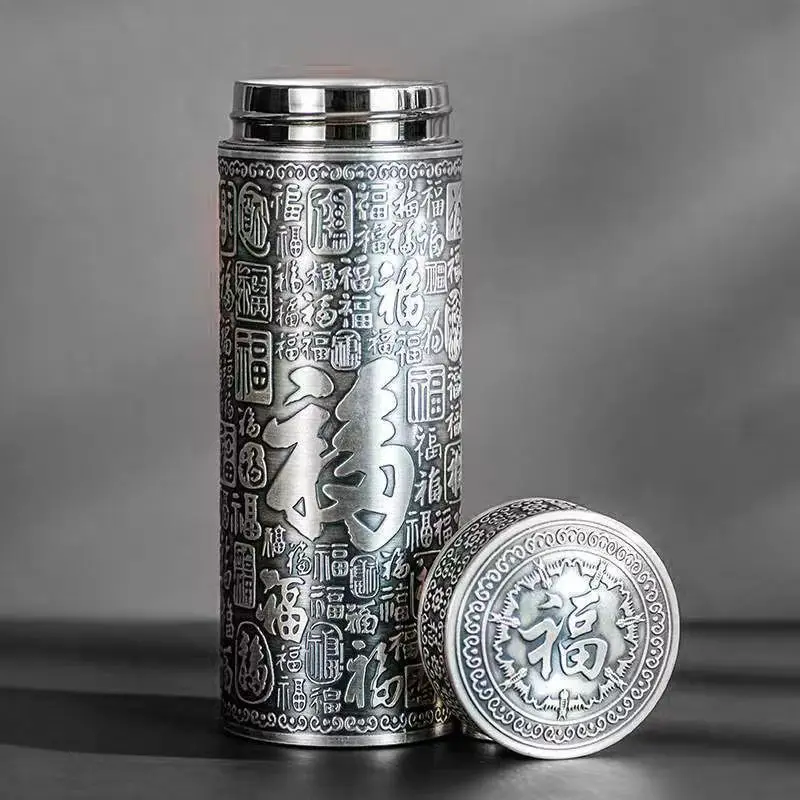 Silver-Cup-999-Silver-Water-Cups-Inner-And-Outer-Pure-Silver-Insulation ...