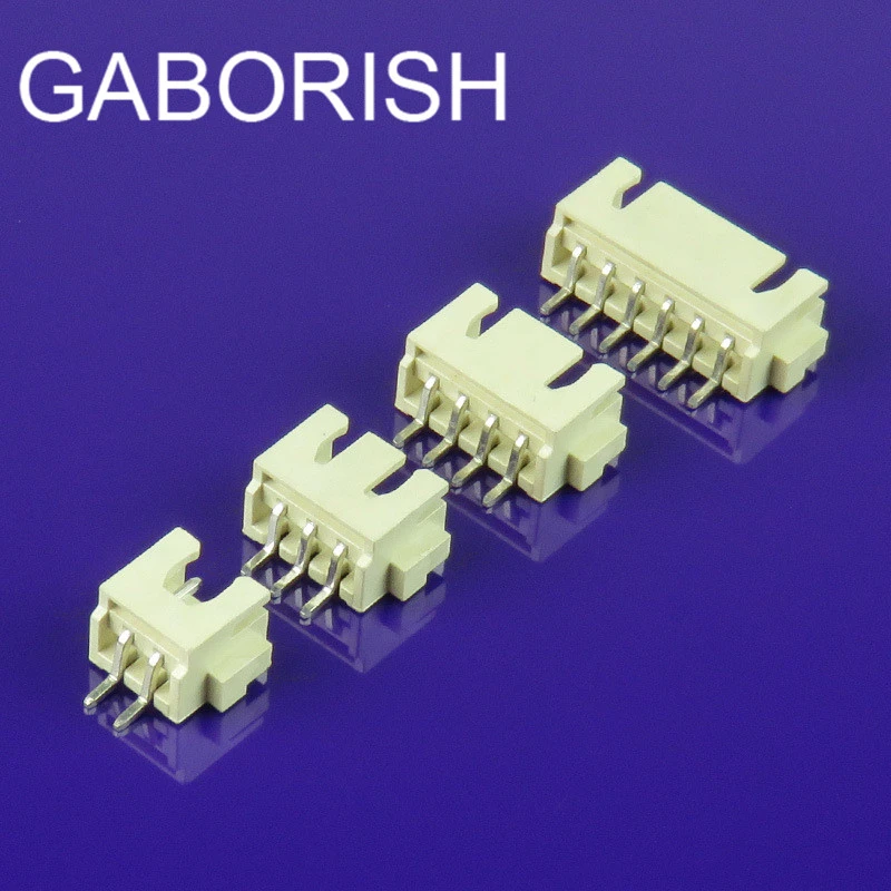 100pcs Xh 2.5 Horizontal Male Connector Smd Socket 2.54mm Plug Xh Pitch ...