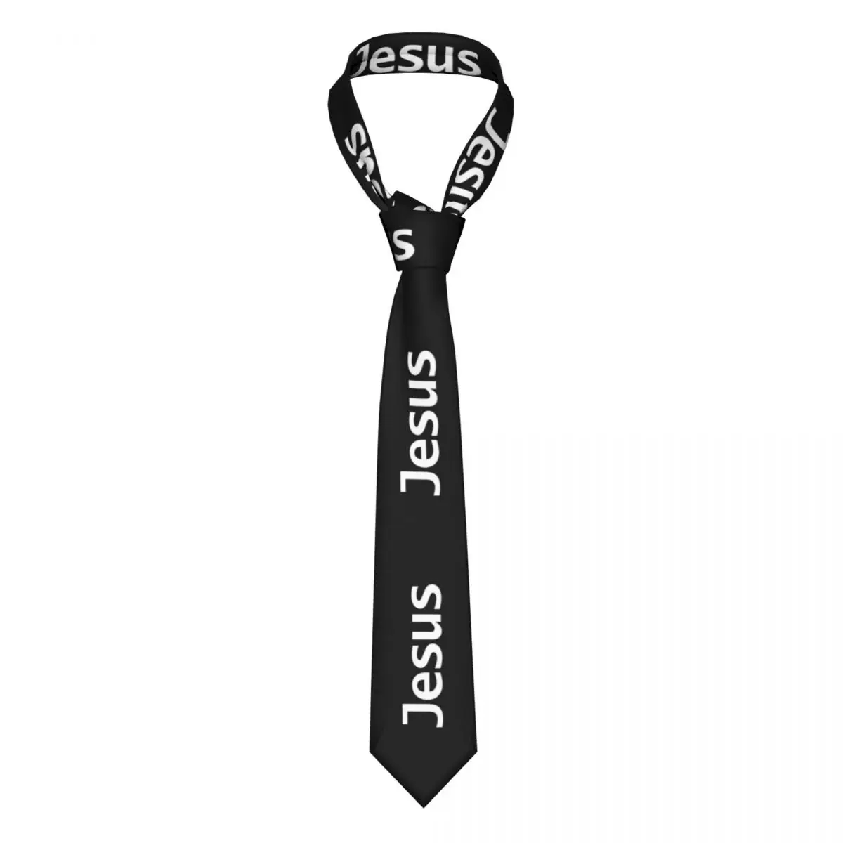 Personalized-Christ-Jesus-God-Neck-Ties-for-Men-Classic-Faith-Cross ...