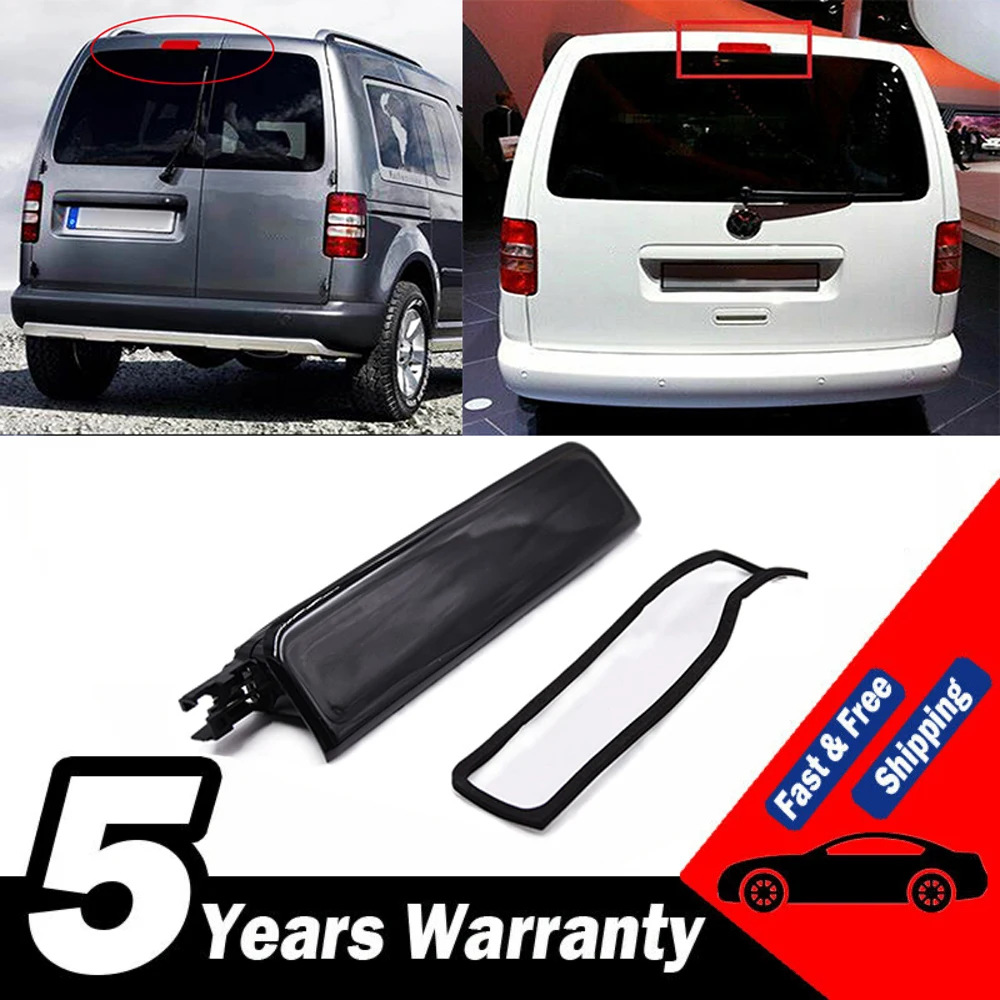 Car Led Third High Level Rear Brake Light 3rd Tail Stop Lamp Black 2k0 ...