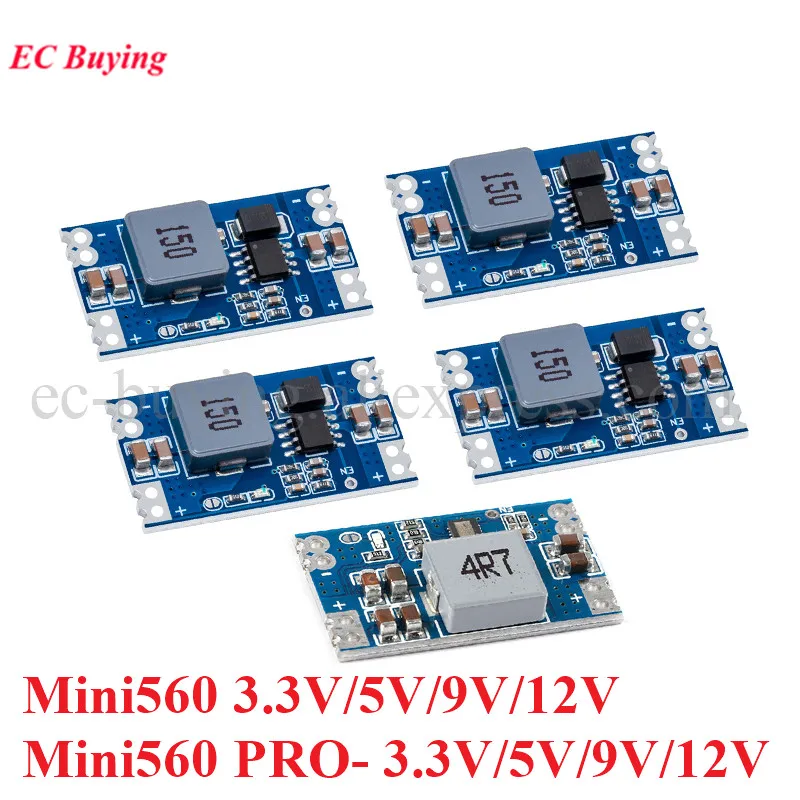 5/1pcs 5A DC-DC Mini560 Step Down Buke Stabilized Voltage Supply Module Mini 560 output 3.3V 5V ...