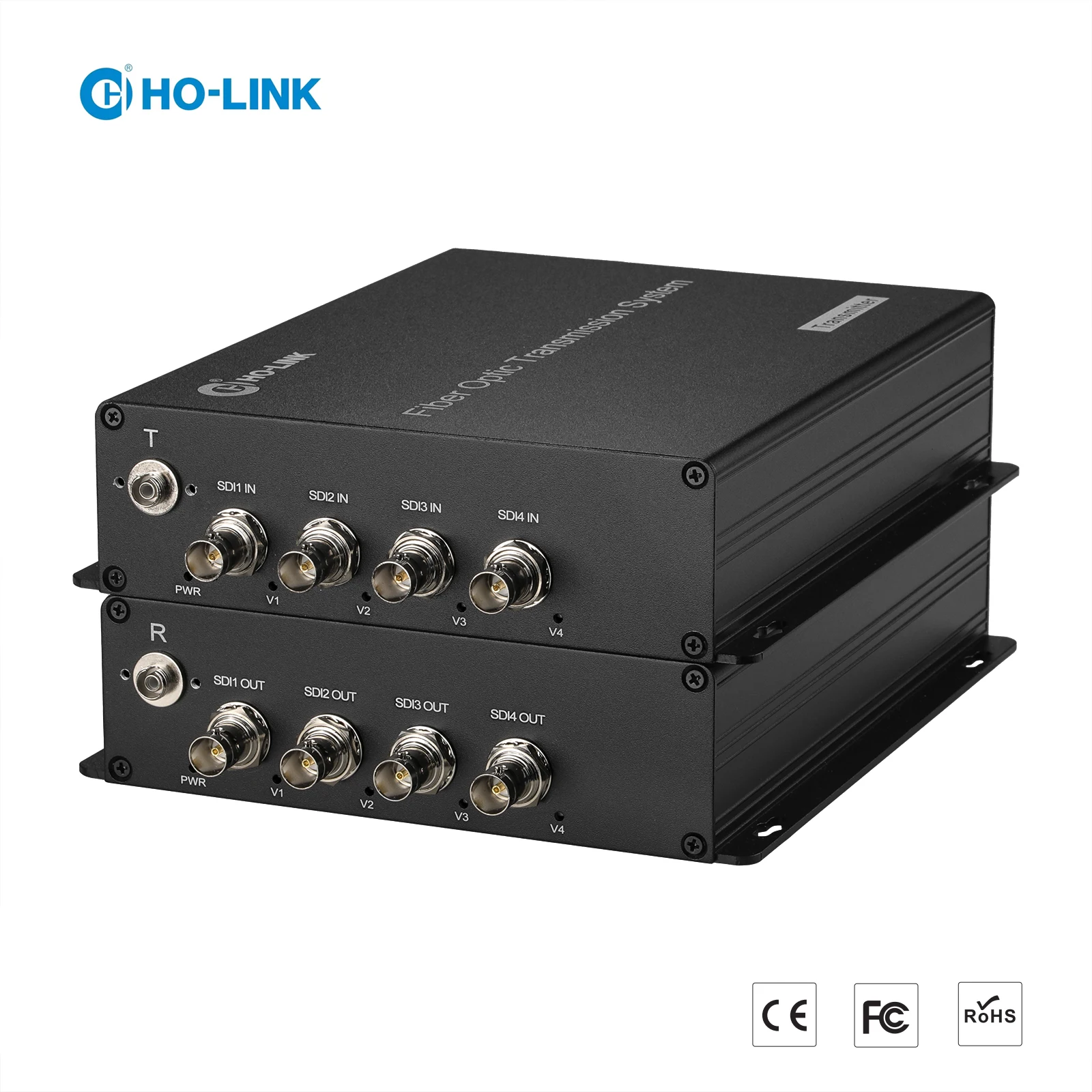 4Channels-SD-HD-3G-SDI-Simplex-SDI-to-fiber-converter-and-FC-Port-video ...