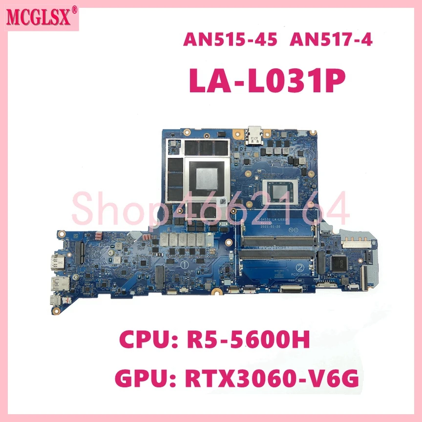 LA-L031P-con-CPU-R5-5600H-GPU-RTX3060-V6G-placa-base-de-port-til-para ...