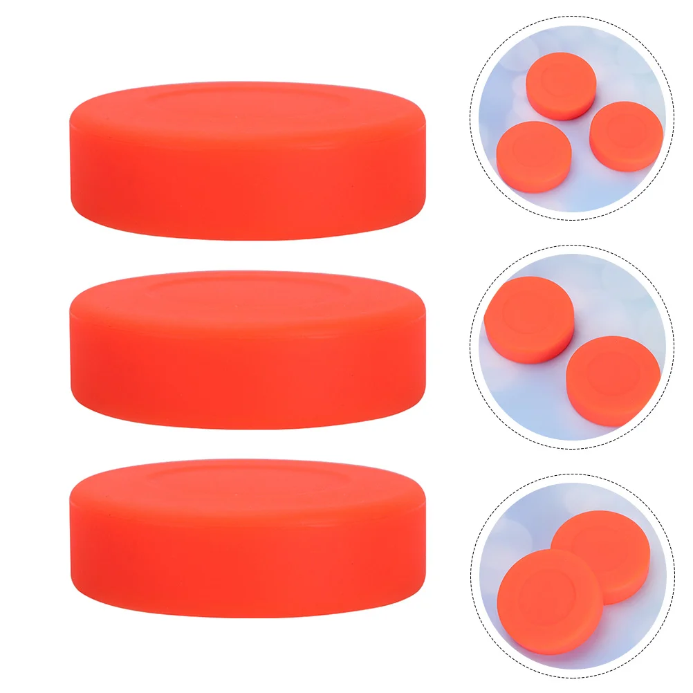 3Pcs-Plastic-Air-Hockey-Pucks-Orange-Hockey-Puck-Outdoor-Hockey-Puck ...