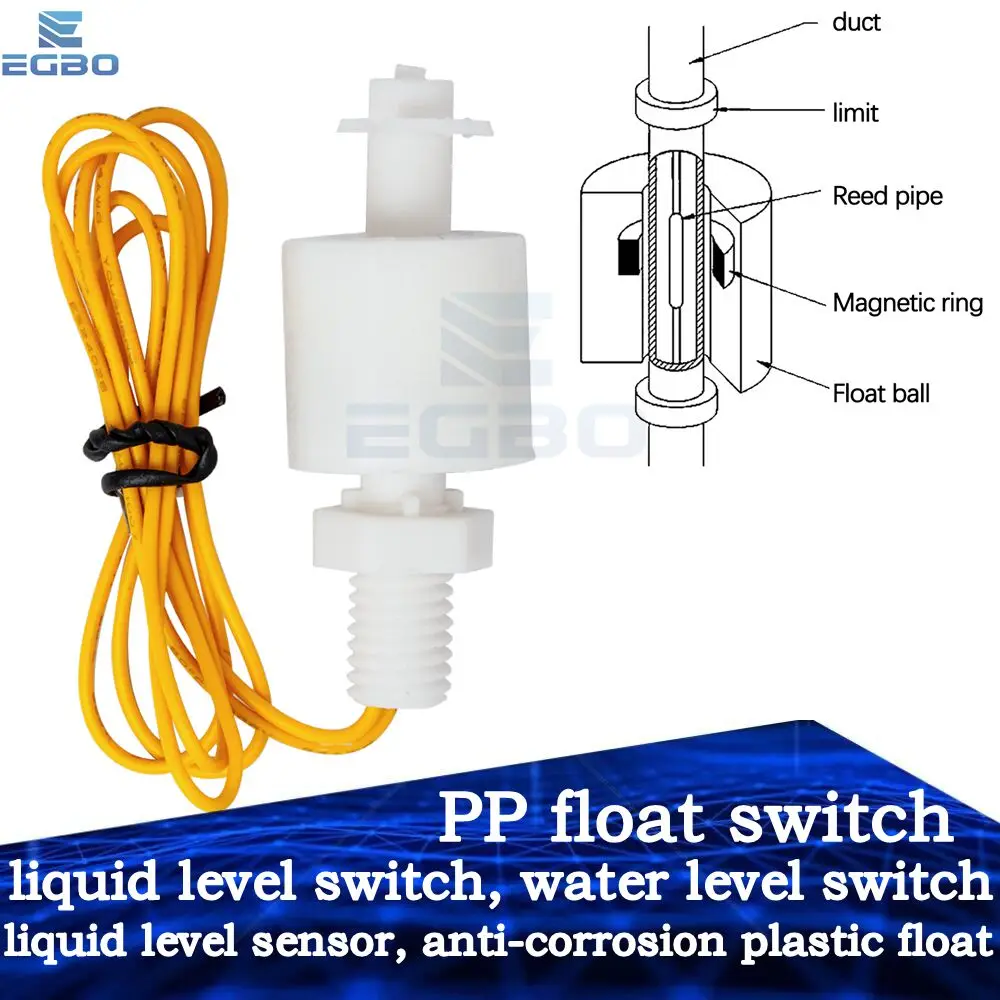 1-5PCS-EGBO-PP-float-switch-liquid-level-switch-water-level-switch ...