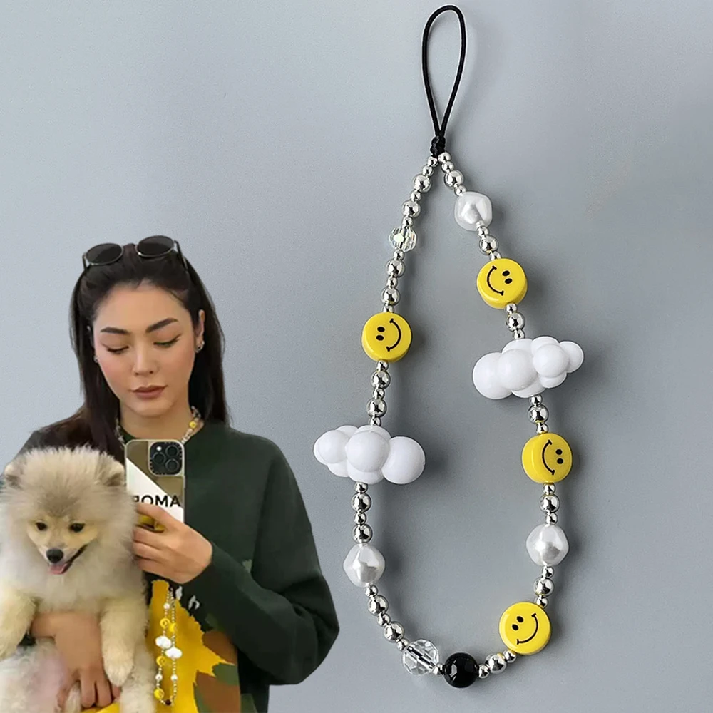 TV Series Blank Faye Cosplay Keychain Resin Phone Chain Keyring White ...