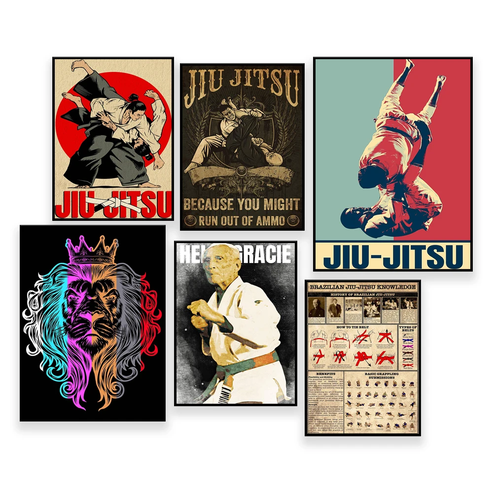 Brazilian Jiu Jitsu Posters