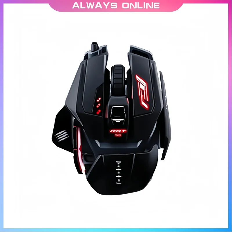 Mad-Catz-Rat-Pro-S3-Gaming-Mouse-Rgb-Light-Height-Adjustment-Low-Delay ...