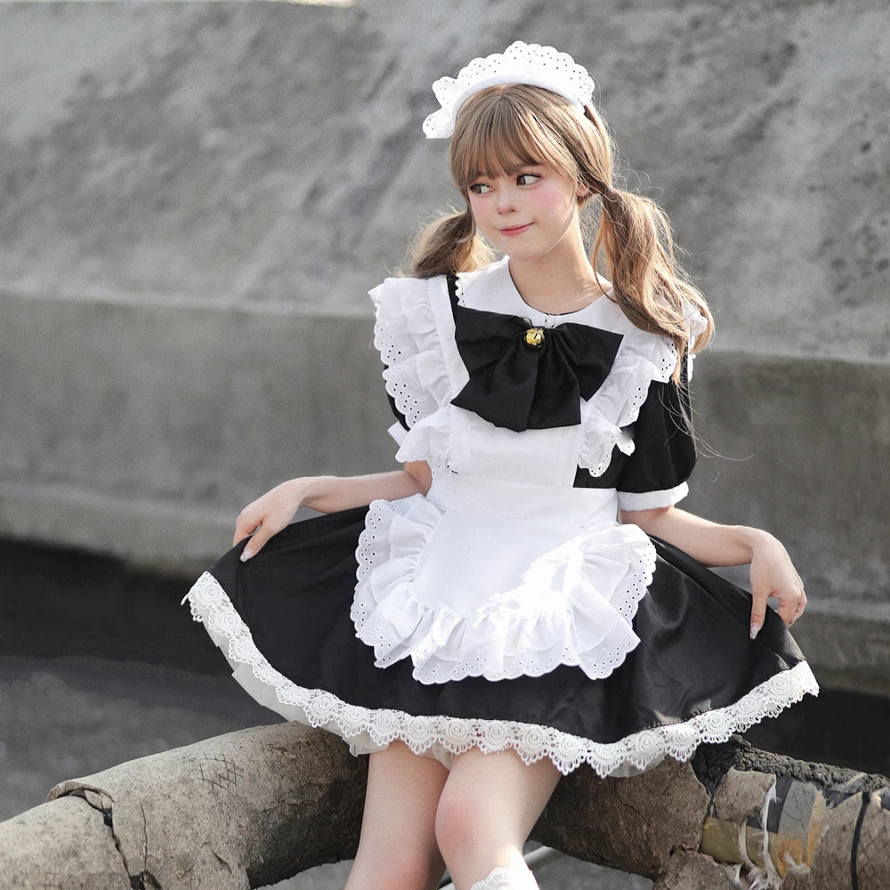 Schwarz-wei-lolita-Dienst-m-dchen-Kleid-M-dchen-Frauen-Cosplay-Kost-m-Halloween-Party-Karneval.jpg