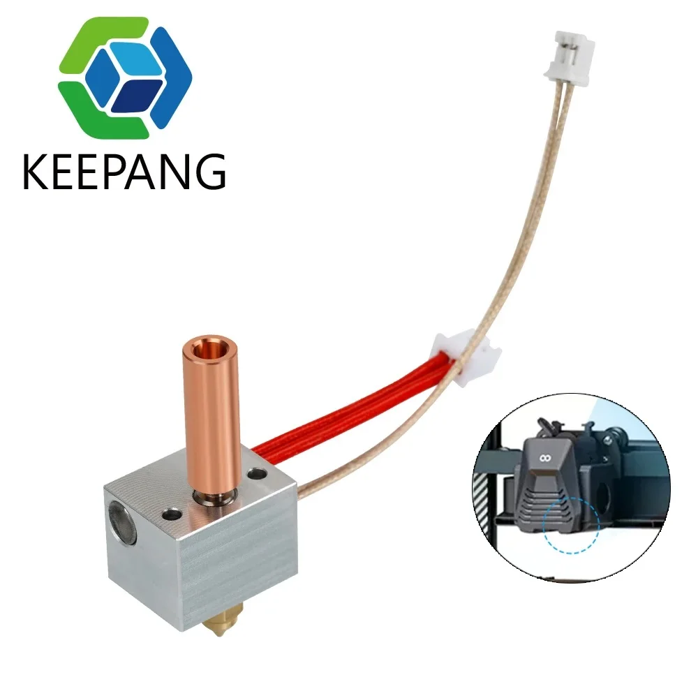 For-Elegoo-Neptune-4-Hotend-24-50W-Hotend-Set-Heating-Rod-Thermistor ...