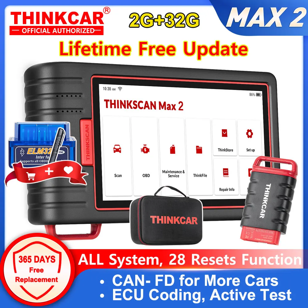 THINKCAR-ThinkScan-Max-2-Diagnostic-Tools-Full-system-Support-CANFD-For ...