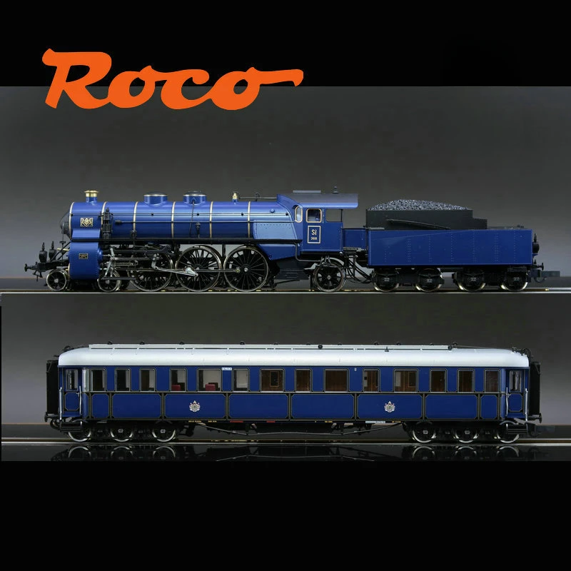 ROCO-Steam-and-Passenger-Carriage-Model-Electric-Toy-Train-Prince ...