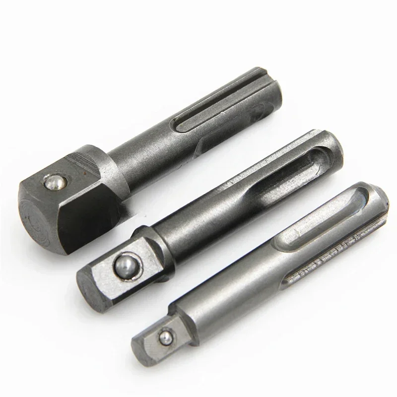 SDS-Plus-Socket-Adapter-Set-Driver-Adapter-Drill-Bit-Electric-Hammer-to ...
