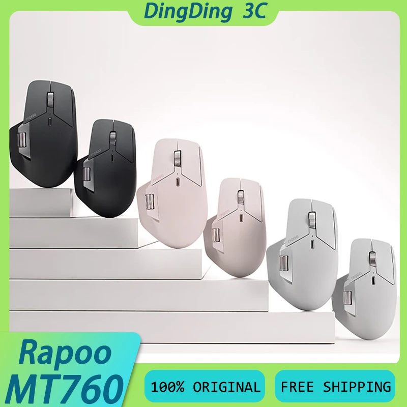 Rapoo-mt760-mouse-sem-fio-bluetooth-3-modos-leve-longa-resist-ncia-bot ...