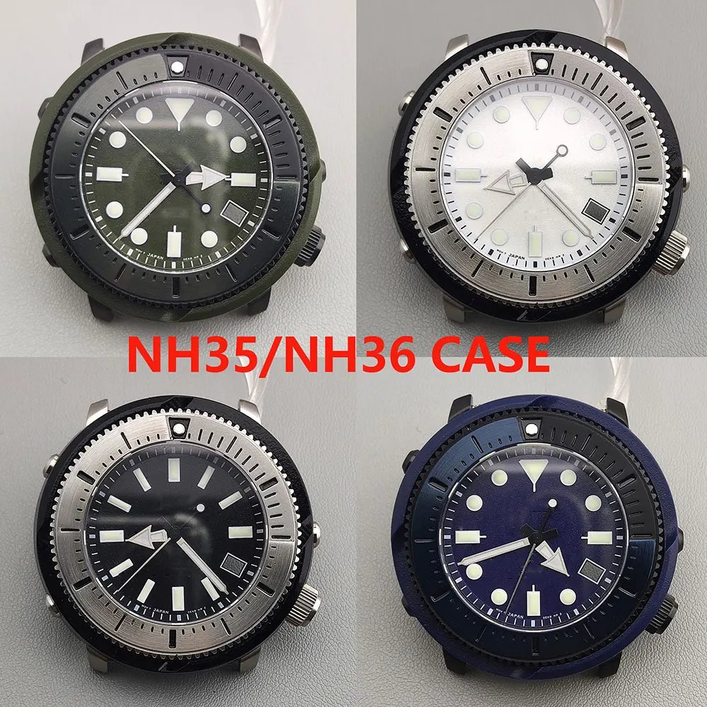 nh35-Dail-45mm-Sapphire-Glass-Watch-Accessor-Part-Movement-for-Tuna ...