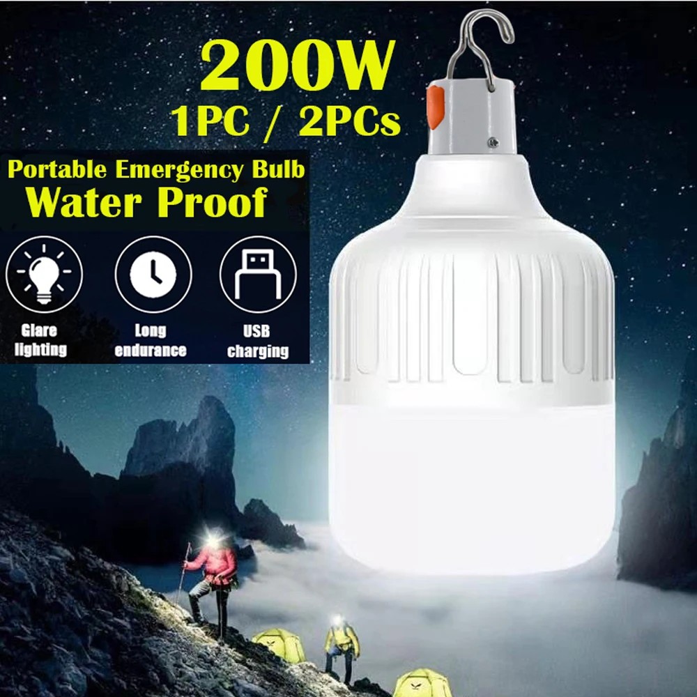USB-Rechargeable-LED-Emergency-Lights-House-Outdoor-Portable-Lanterns ...