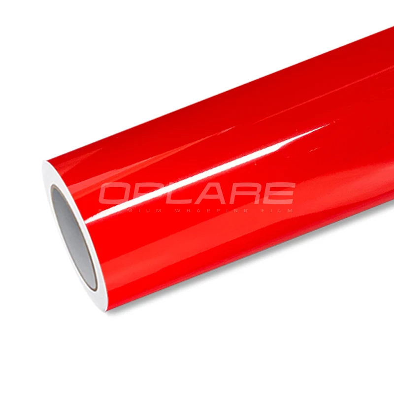 Highest-quality-super-gloss-fire-red-vinyl-wrap-Racing-red-vinyl-wrap ...