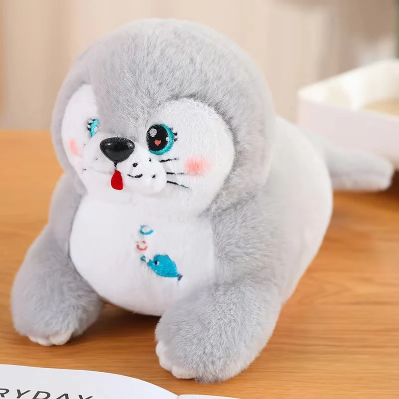 Cute Seal Plush Toy Doll Soft Stuffed - styloclubs.com