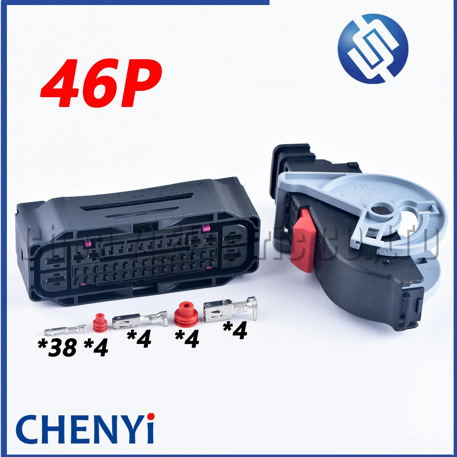 46-Pin-Way-Automobile-connector-5Q0-973-046-5Q0973046-With-Terminals ...