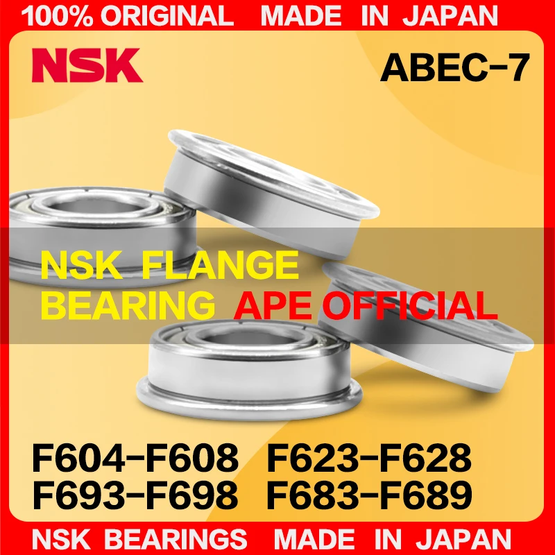 10pcs Japan NSK bearing F684 F694 F686 MF106 F688 F605 F606 F625 F607 ...