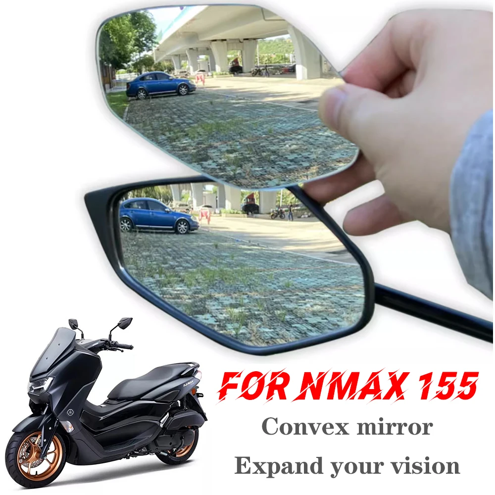 Enlarged-Increase-Field-OF-View-Lens-Convex-Mirror-Rearview-Side-Mirror ...