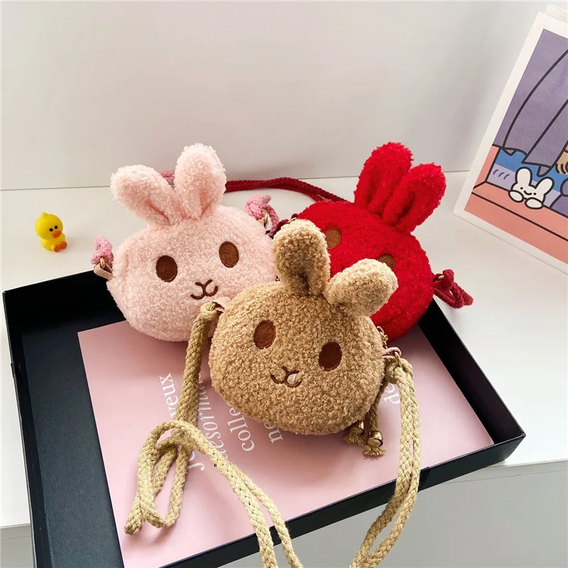 Winter-Plush-Cartoon-Children-Crossbody-Bag-Cute-Little-Rabbit-Baby ...