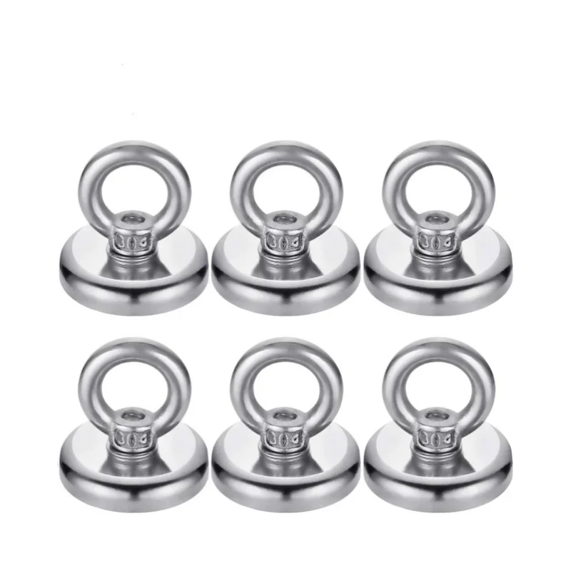 Magnetic Hooks, 40 Lbs Heavy Duty Rare Earth Neodymium Magnet Hooks ...
