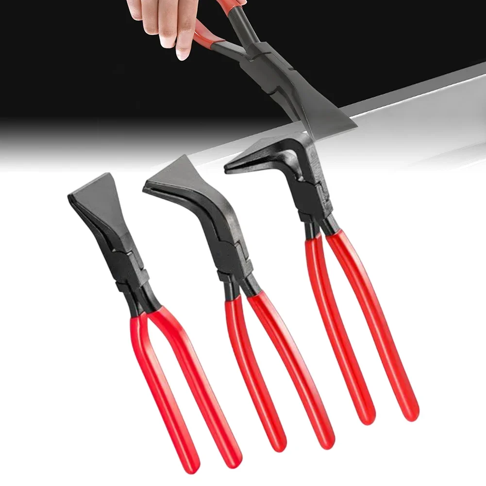 1/3PC Folding Pliers Straight Jaw 45/90degree Jaw Metal Bending Plier ...