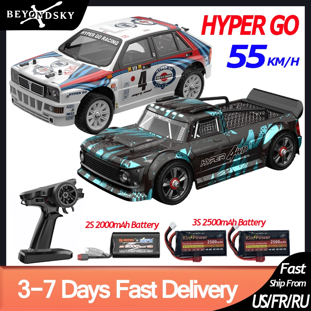 MJX-14301-14302-Hyper-Go-1-14-RC-Car-Brushless-2-4G-Remote-Control-4WD ...