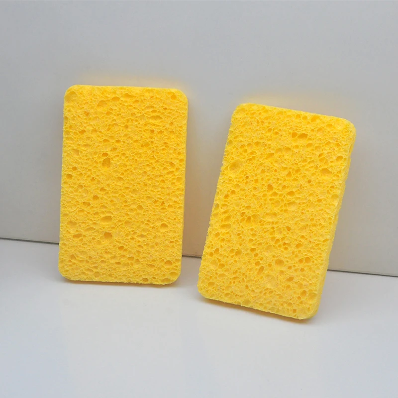 10-pcs-wood-pulp-sponge-biodegradable-kitchen-dishwashing-brush-pot ...