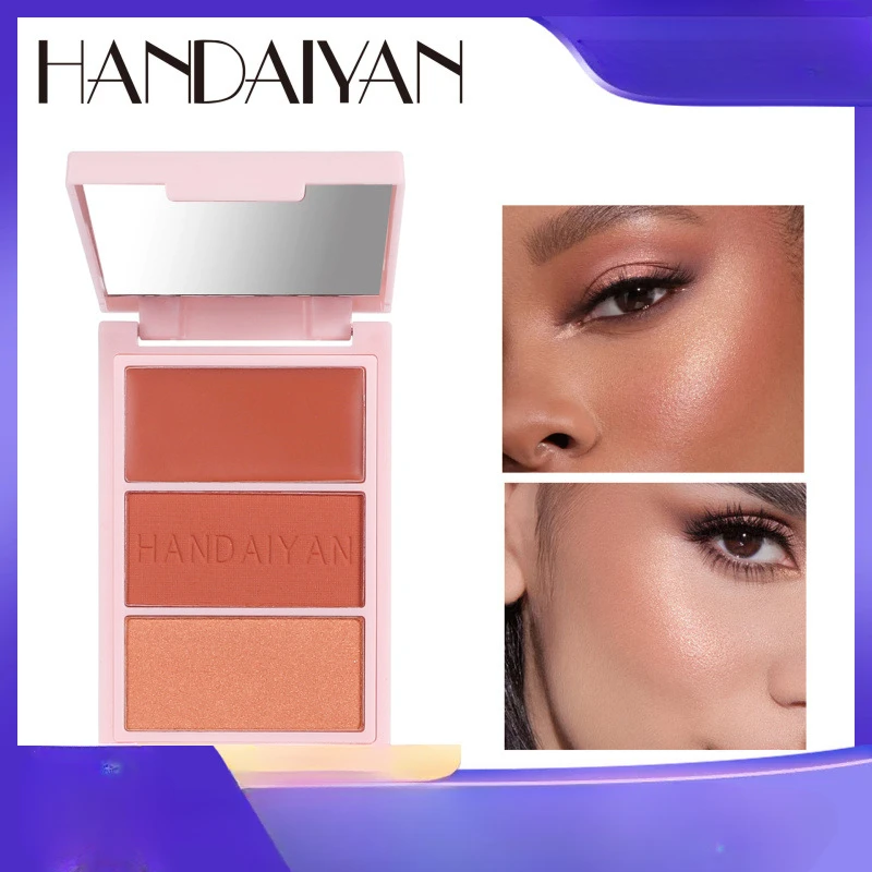 Handaiyan-Three-color-Blush-High-gloss-Capacity-repairing-Disc-for ...