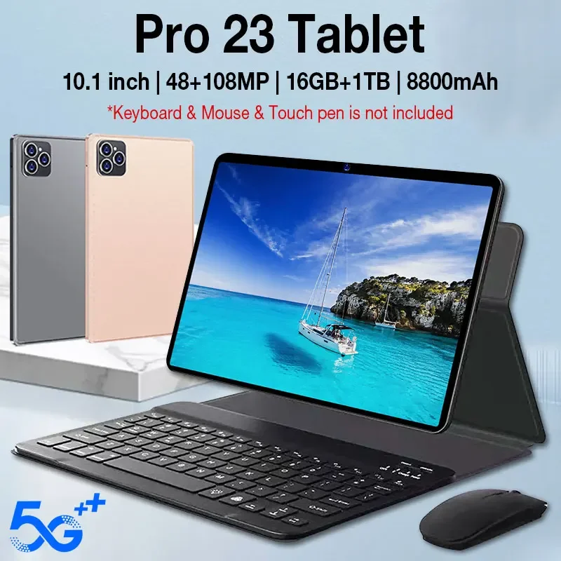 Global Version Tablets Pro23 Pad 10.1 inch HD Original Tablet 5G Wifi ...