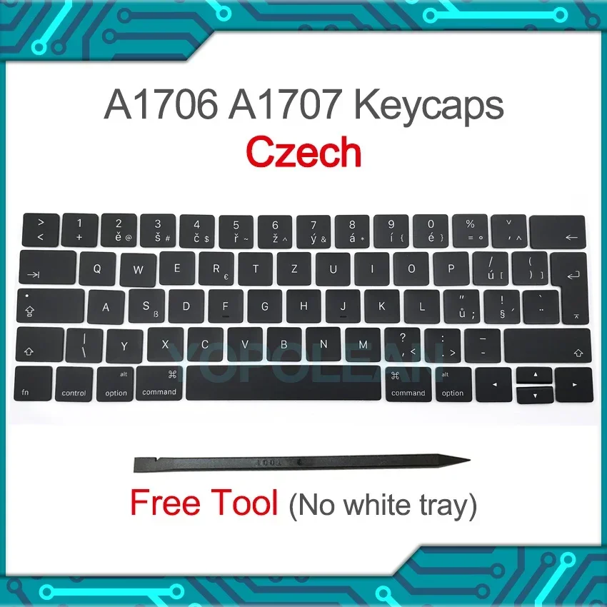 Original-New-CZ-Czech-Keyboard-Keys-Keycaps-For-Macbook-Pro-Retina-13 ...