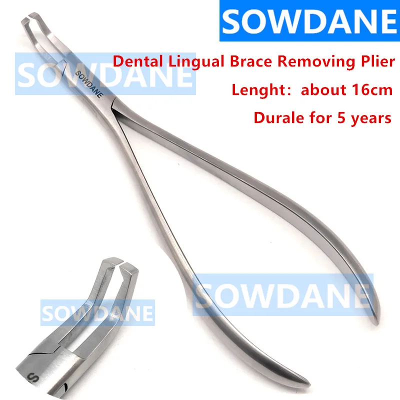 Dental-Orthodontic-Lingual-Bracket-Removing-Plier-Brace-Remover-Forcep ...