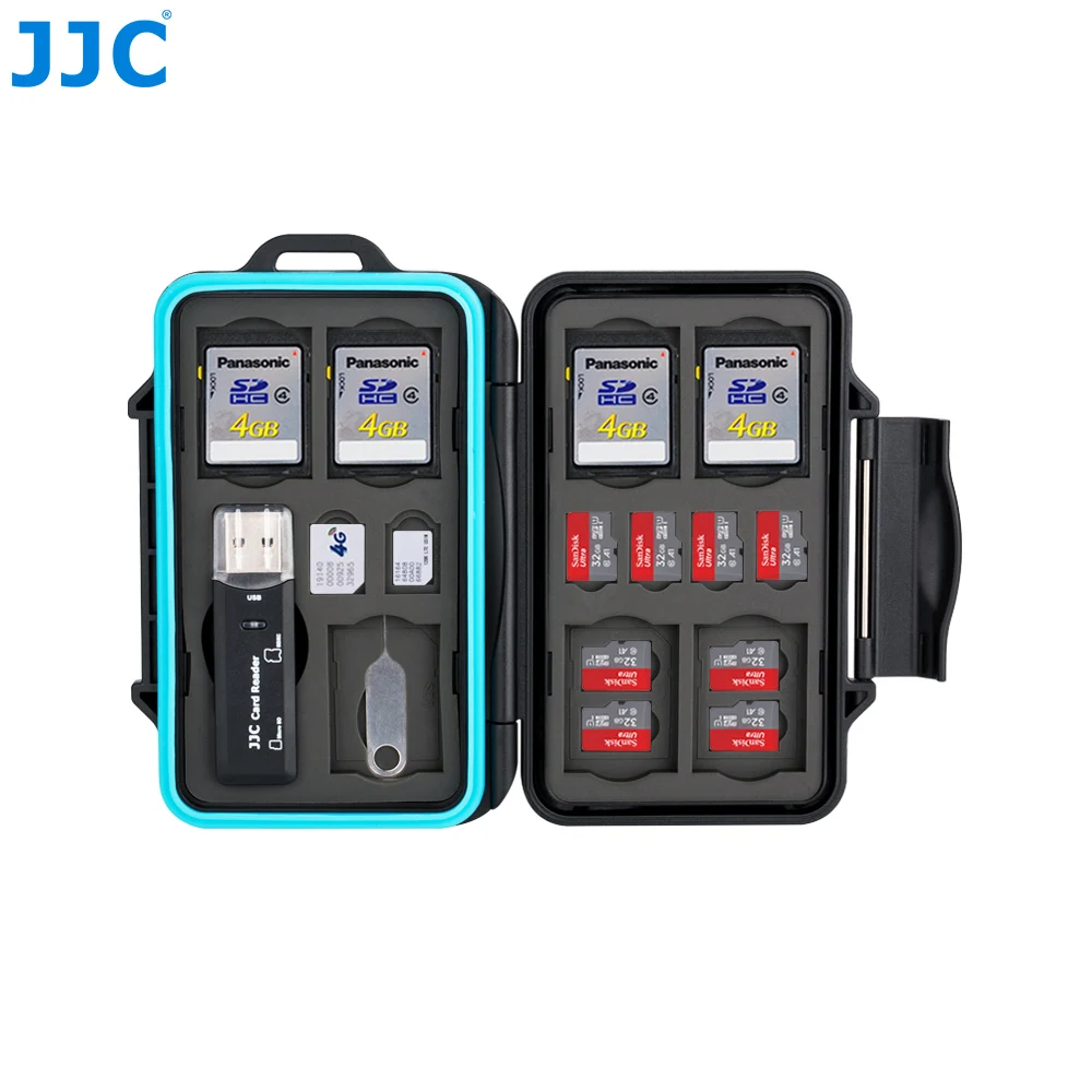 JJC-Memory-Card-Case-SD-Memory-Card-Holder-for-SD-SDHC-SDXC-Micro-SD ...