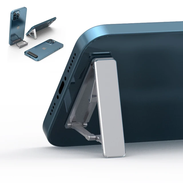 Metal-Folding-Phone-Holder-Alloy-Invisible-Back-Stick-Phone-Desktop ...