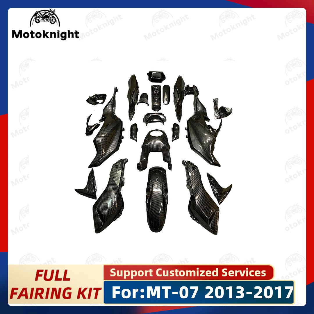 Motorcycle Injection Full Fairing Kit Fit For Yamaha MT07 FZ07 MT-07 MT ...