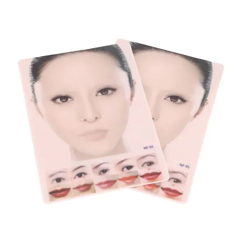 Permanent Makeup 4D False Practice Skin Silicone Beauty Eyebrow Lips ...