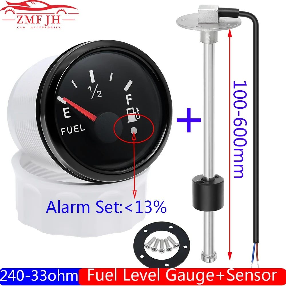 Universal-Car-Fuel-Gauge-Fuel-Level-Sensor-100-600mm-for-52mm-Fuel ...