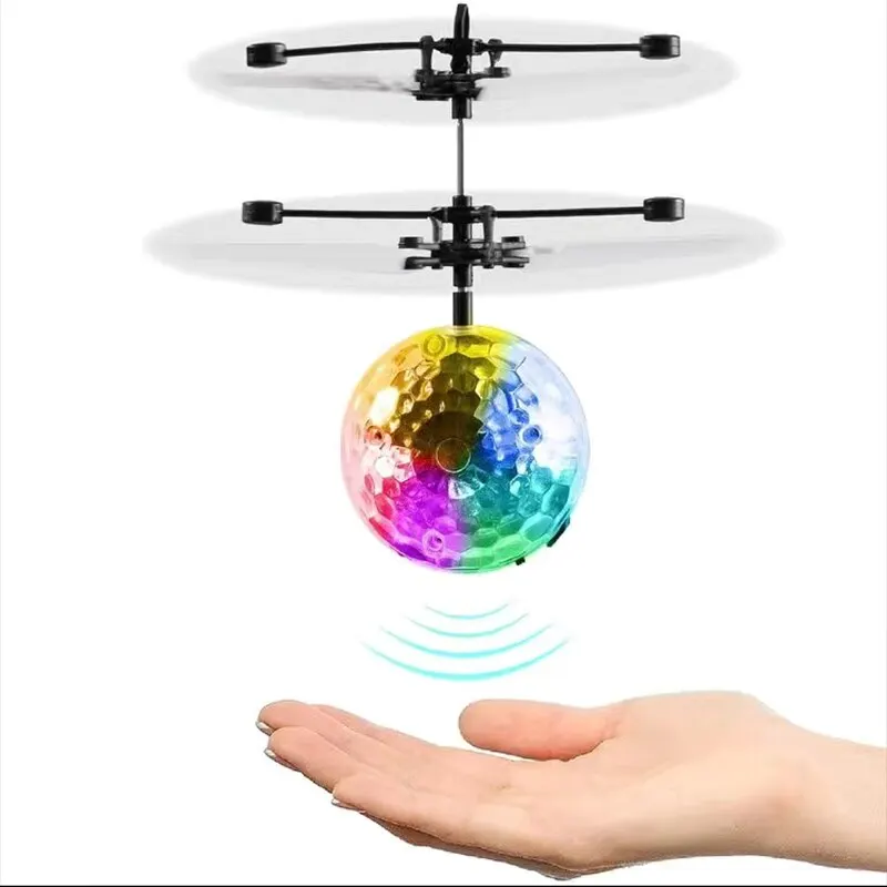 Led-Light-Suspension-Crystal-Ball-Infrared-Induction-RC-Gesture-Control ...