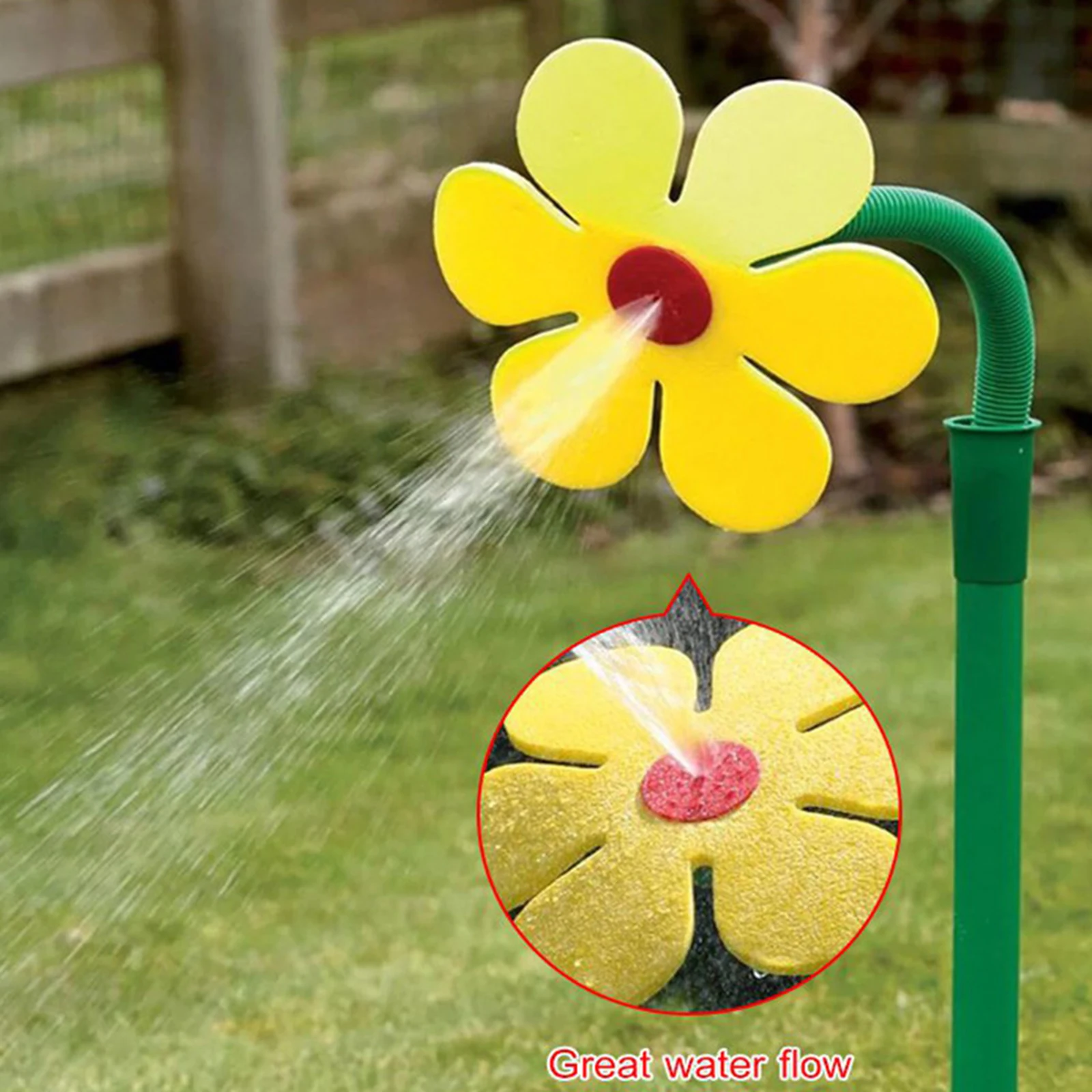 Garden-Sunflower-Sprinkler-Funny-Rotation-Dancing-Lawn-Irrigation ...